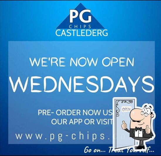 Menu at PG Chips, Castlederg restaurant, Castlederg