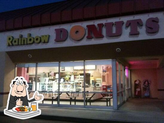 Menu at Rainbow Donuts, Garden Grove, Brookhurst St