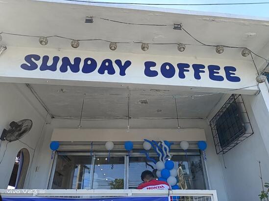 Menu at Sunday Coffee, Kawit