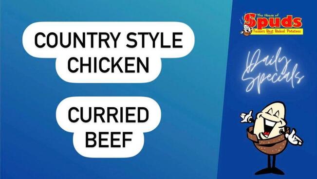 Menu at The House Of Spuds fast food, Devonport
