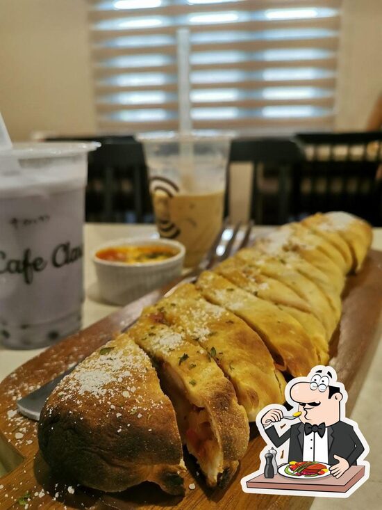 Menu at Cafe Clara, Naga