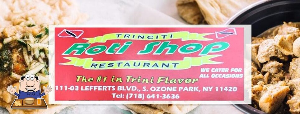 Trinciti Roti Shop & Restaurant in New York City - Restaurant menu and ...