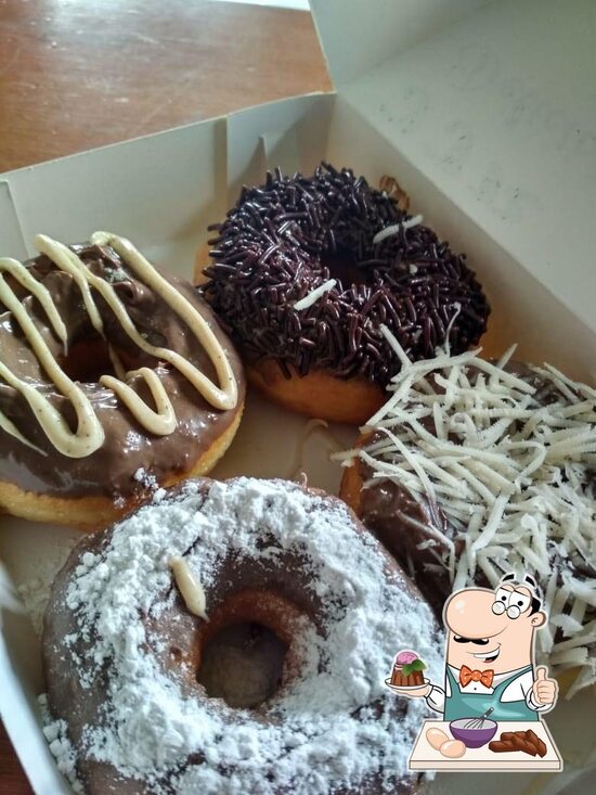 Menu at JJ Ice Cream & Donat cafe, Indonesia