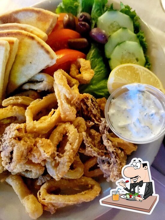 Menu at Troy's Greek Restaurant, San Diego
