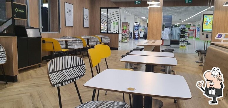 Menu at McDonald's restaurant, Gravesend, Asda Gravesend Superstore