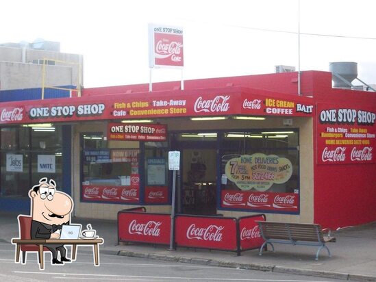 Menu at One Stop Shop fast food, Wonthaggi