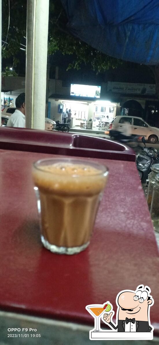 Menu at Saptha Mathruka Tea Stall, Mysuru