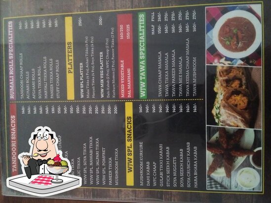 Menu at Wah Ji Wah, Gurugram, Toll Plaza