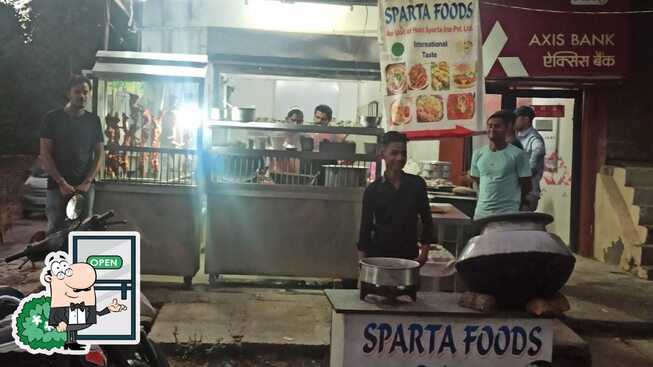 Menu at SPARTA Foods, Muradnagar