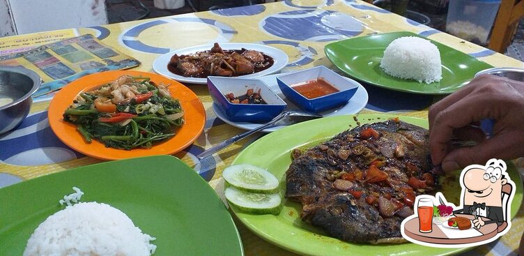Menu at Seafood Bu Haji, Sahid restaurant, Jakarta