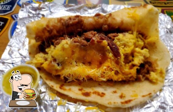 Menu at Big Daddy's Tacos restaurant, San Marcos