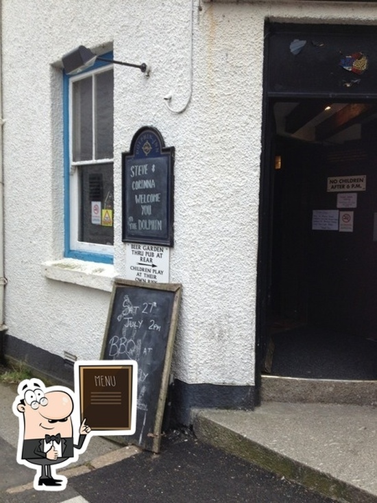 Menu at Dolphin Inn pub & bar, Penzance