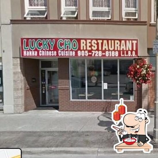 Menu at Lucky Cho restaurant, Oshawa