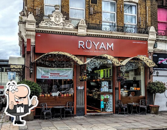 Menu at Rüyam Turkish Restaurant, London