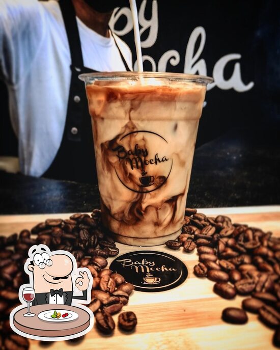 Menu at Baby Mocha cafe, Kalibo