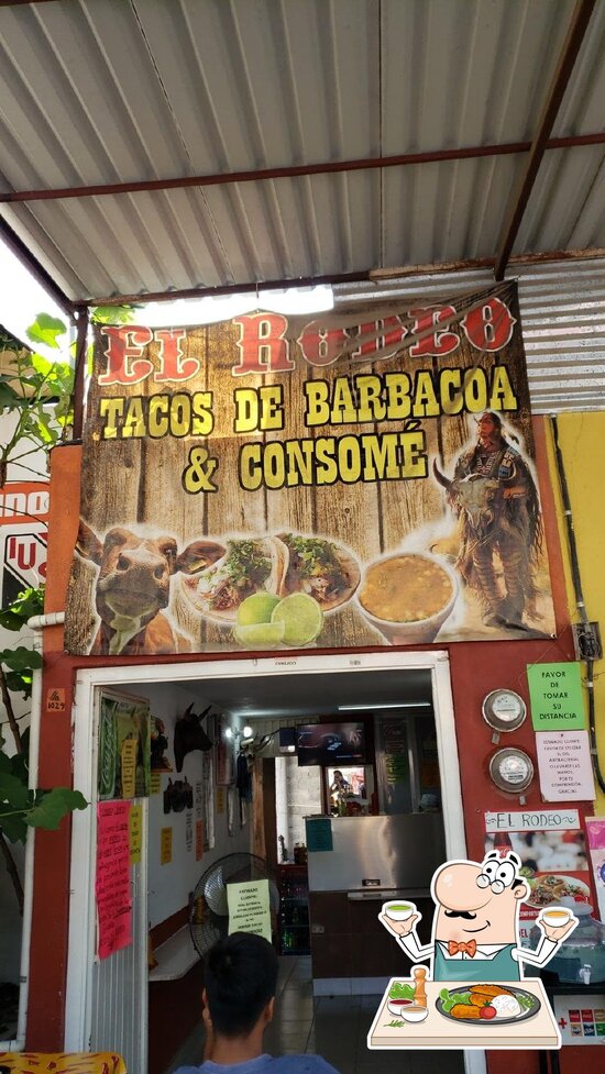 Carta de EL RODEO TACOS DE BARBACOA, Jalpan de Serra