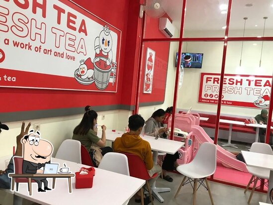 Carta del café Mixue Pinayungan, Karawang