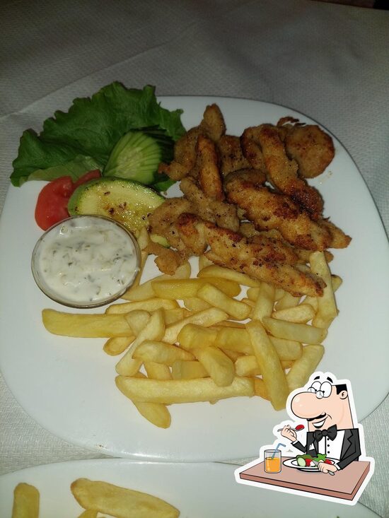 Menu at Bastion Restaurant, Ohrid