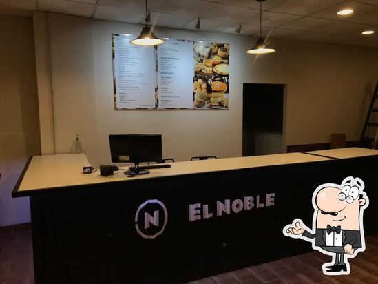 Menu at El Noble restaurant, Jesús María
