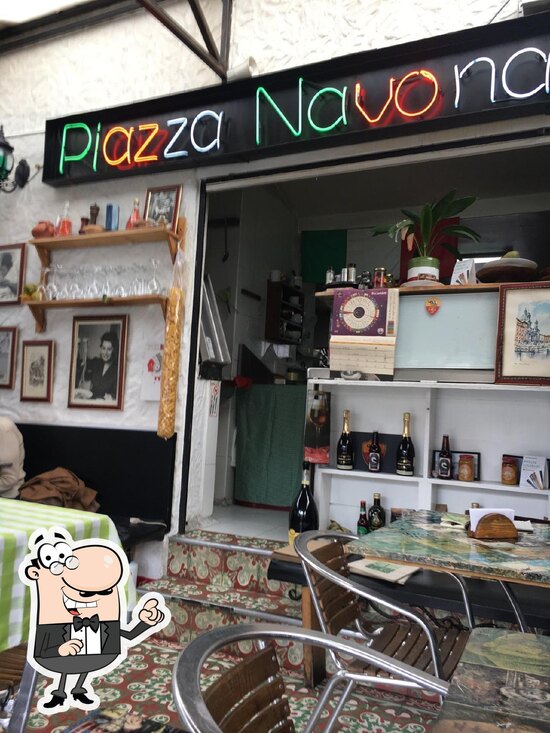 Menu at Piazza Navona restaurant, Bogotá