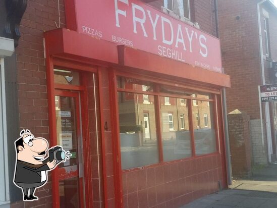 Menu at Fryday's, Seaton Valley