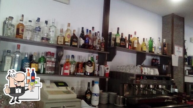 Menu at La Yuca restaurant, Spain