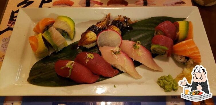 Menu at Toji Sushi restaurant, Toronto