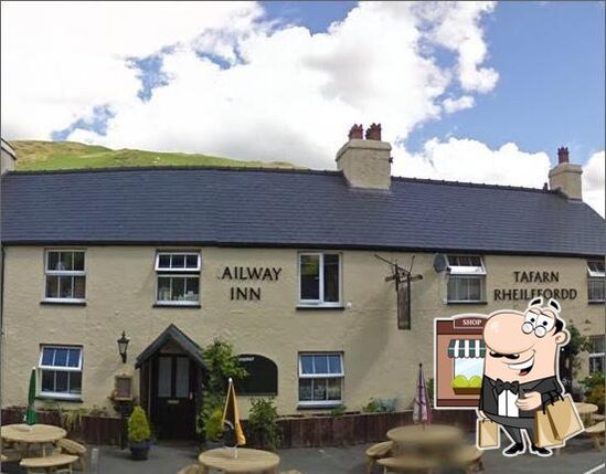Menu at Railway Inn pub & bar, Abergynolwyn, The Railway Inn