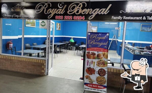 Menu at Royal Bengal restaurant, Verulam