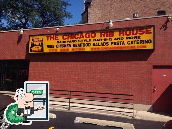 Menu at The Chicago Rib House BBQ, Chicago