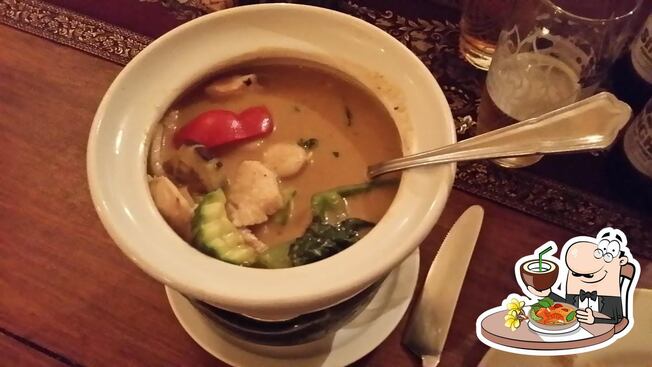 Menu at Taan Thai Restaurant, Boston