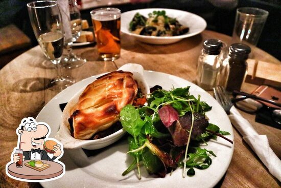 Menu at Grain Barge, Bristol