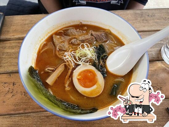 Carta del restaurante Mukyu Ramen, Ciudad del México
