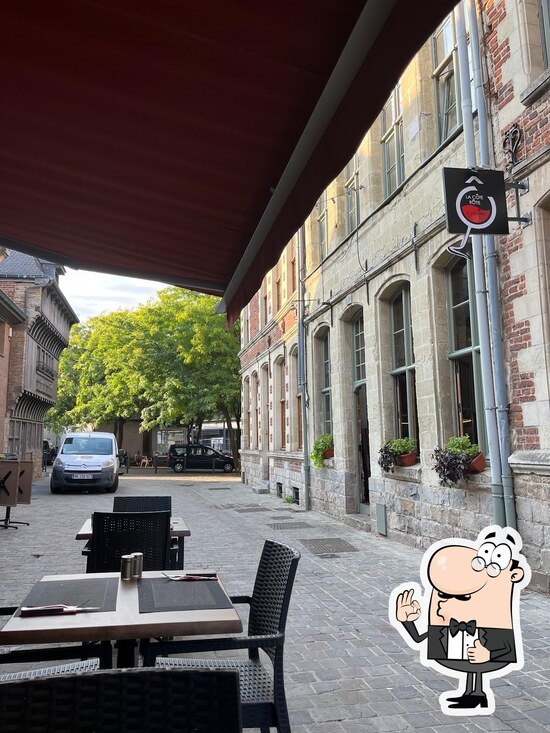 Menu au La Côte Rôtie restaurant, Valenciennes