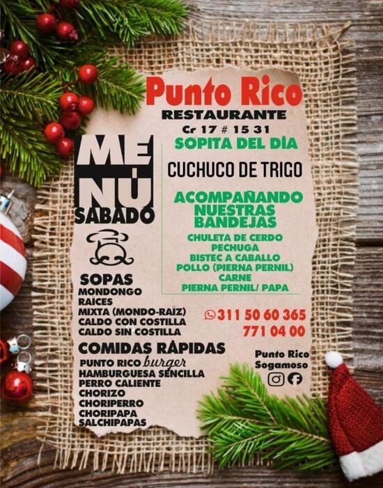 Restaurante Punto Rico, Sogamoso - Restaurant reviews