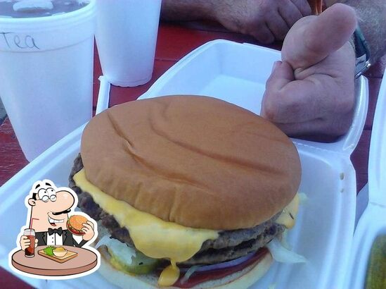 Menu at Big Burger World restaurant, Cañon City