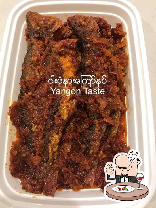 Menu at Yangon Taste restaurant, New York City