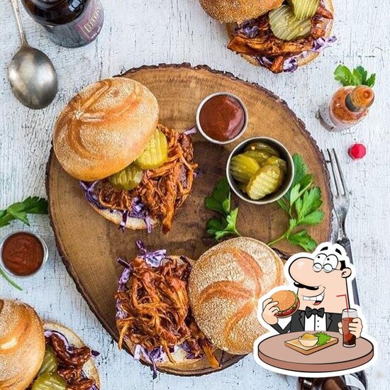 Menu at Bite Burger, Turkey