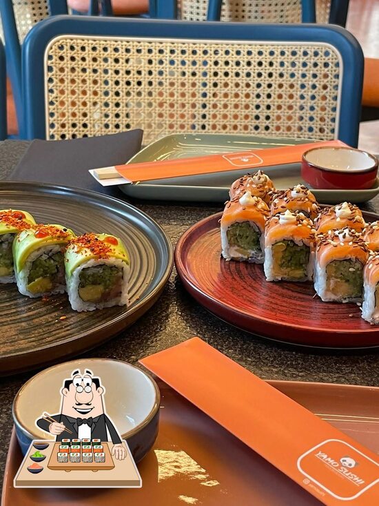 Menu at Yamo Sushi, Istanbul