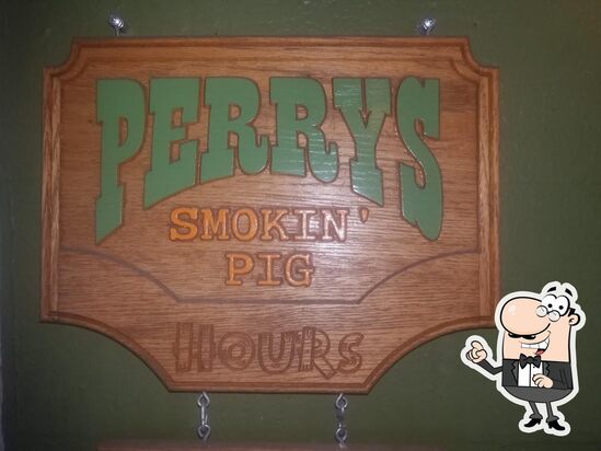 Menu at Perrys Smokin Pig BBQ, White House