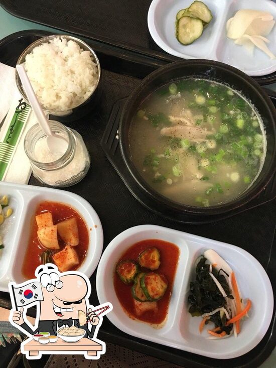 Menu at Plaza Han Shik restaurant, Los Angeles