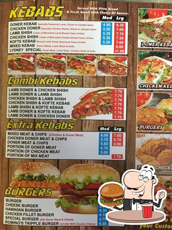 Rominos Pizza & Kebab in Lydney - Restaurant reviews