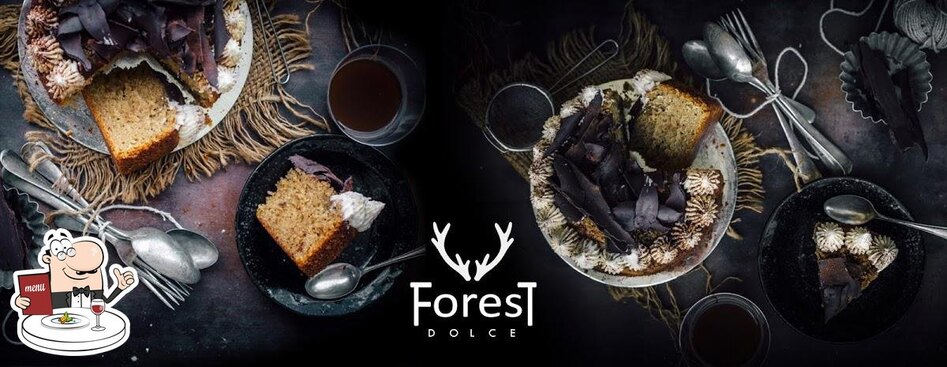Menu at Forest Dolce desserts, Thailand