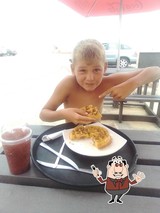 Menu at Waffle Zone, Port Alfred