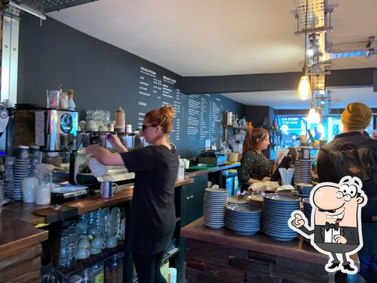 Menu at Trading Post Coffee Roasters cafe, Brighton, 40 Kensington Gardens