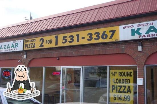 Menu at Best Choice Pizza 2 for 1 pizzeria, Calgary