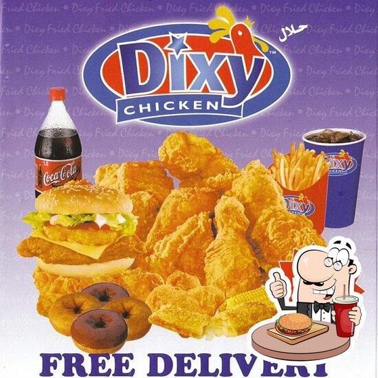 Menu at Dixy Pendle restaurant, Brierfield, 2 Burnley Road