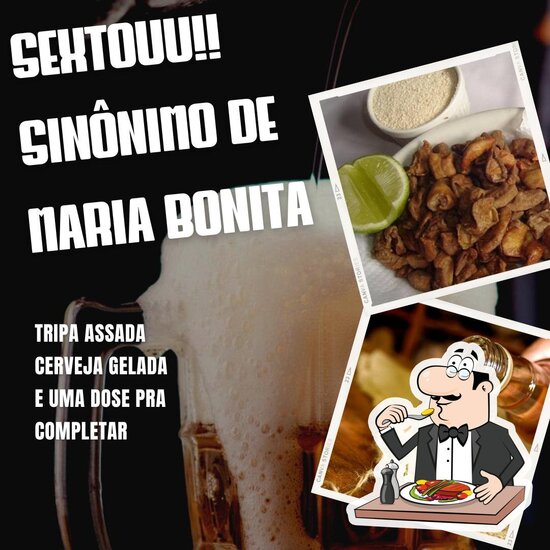 Menu em Maria Bonita bar, Fortaleza