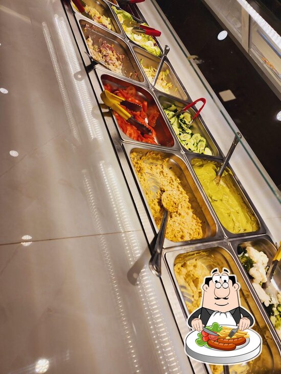 Menu at The Grand American Buffet restaurant, Chihuahua