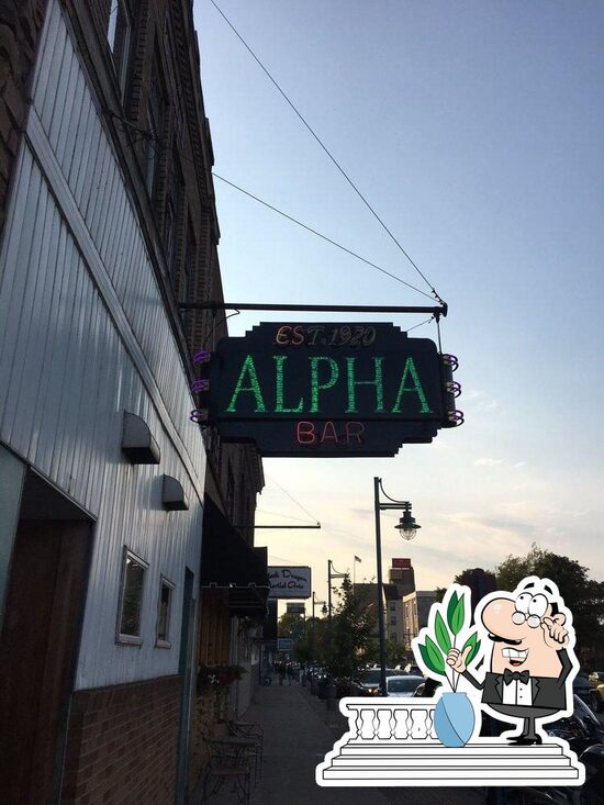 Menu at Alpha Bar, Sault Ste. Marie